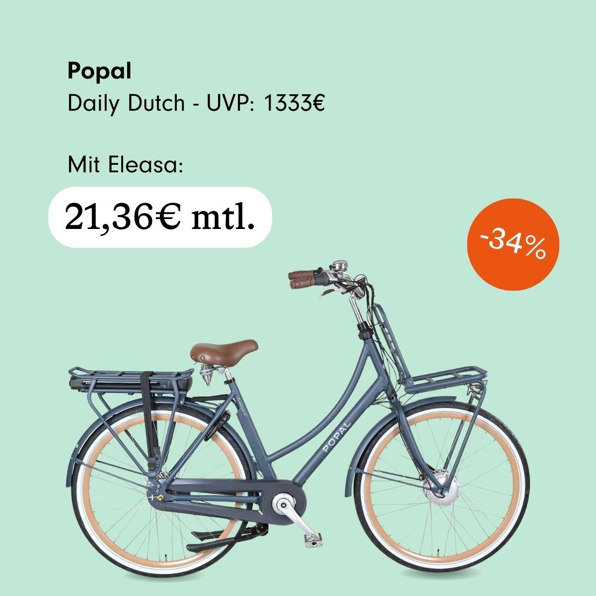 Dienst E-Bike-Leasing von Eleasa - Mitarbeiter-Benefit für Ihre Firma
